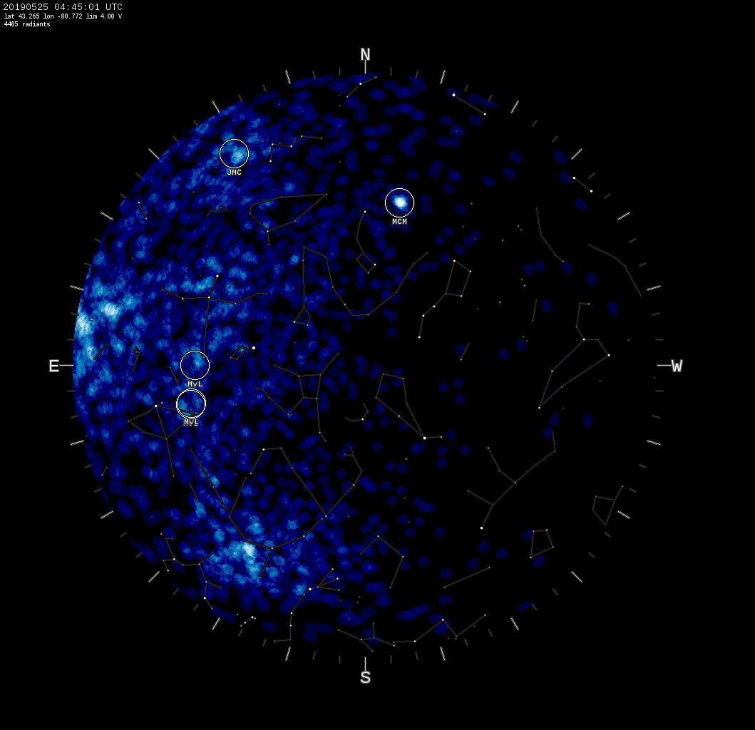 Observation May 23/24 2019 – Return of the May Camelopardalids | eMetN ...