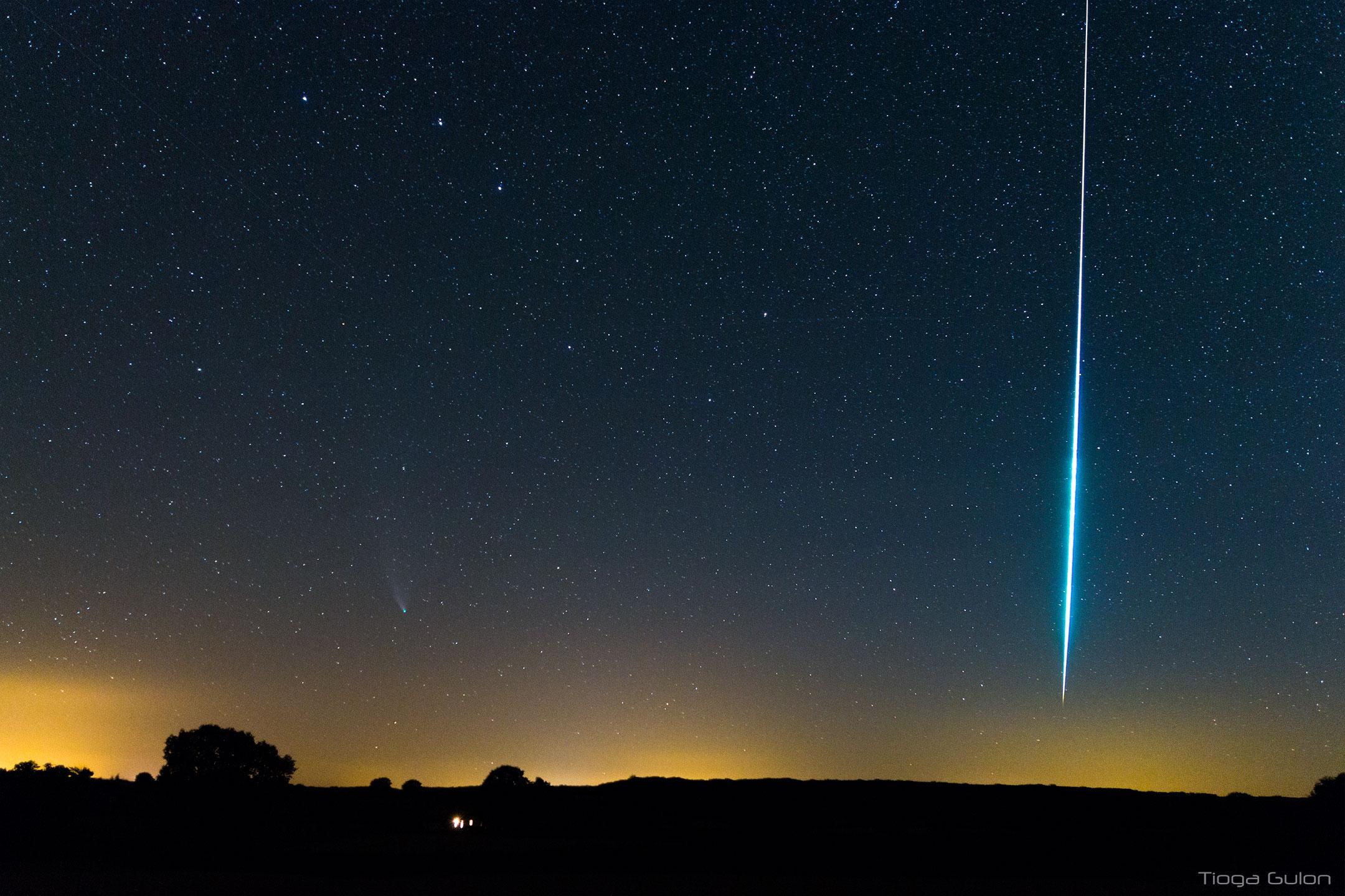 Once upon a time, we had a comet and a fireball | eMetN Meteor Journal