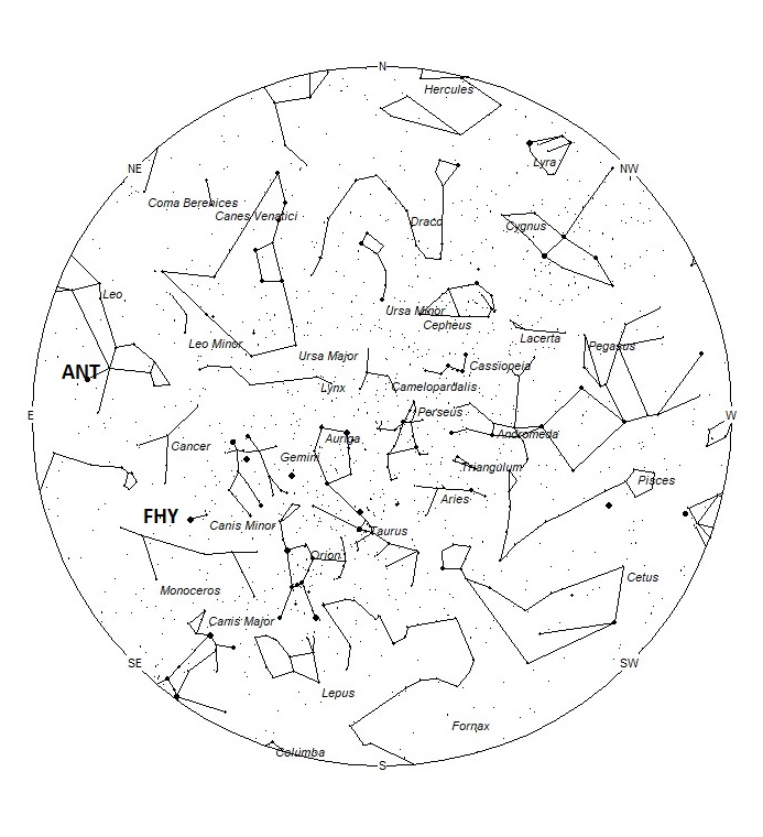 Meteor Activity Outlook for 8-14 February 2025 | eMetN Meteor Journal