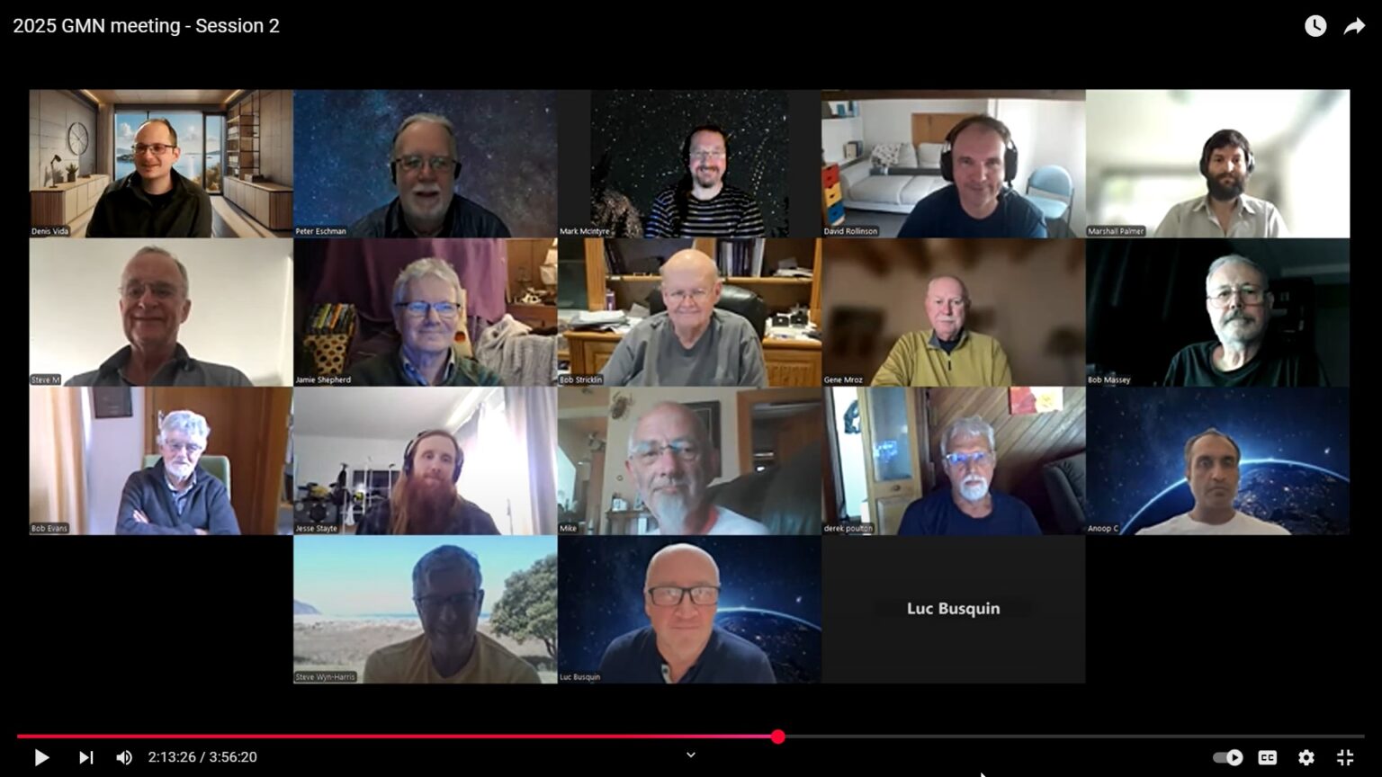 Global Meteor Network meeting 2025 | eMetN Meteor Journal