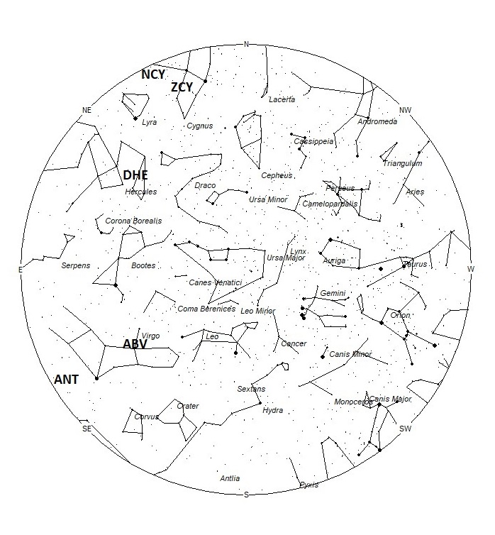 Meteor Activity Outlook for 5-11 April 2025 | eMetN Meteor Journal