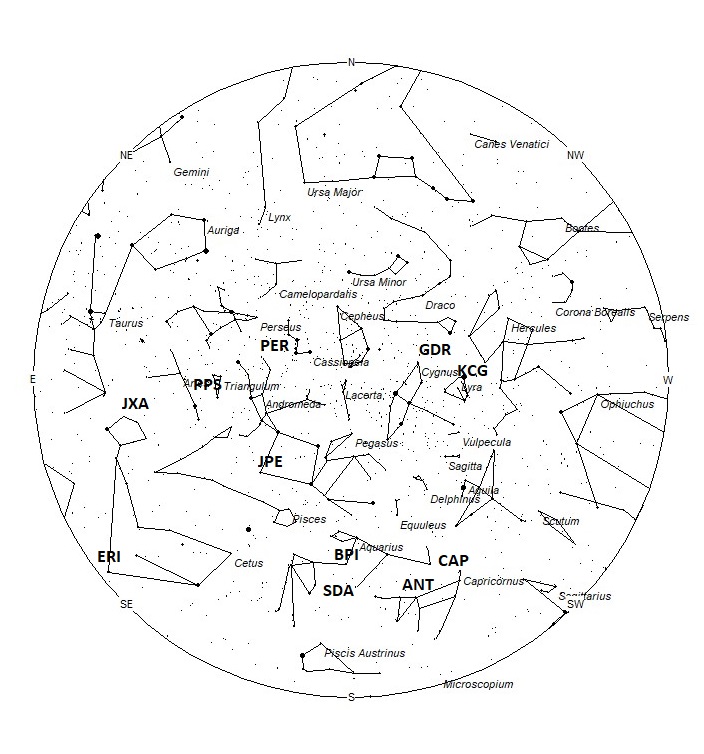 Meteor Activity Outlook for 26 July-1 August 2025 | eMetN Meteor Journal