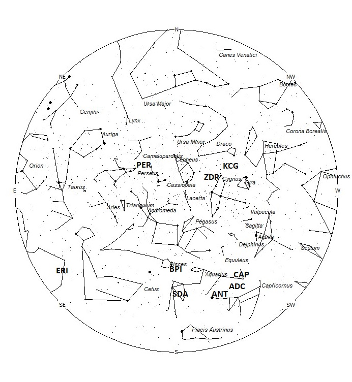 Meteor Activity Outlook for 9-15 August 2025 | eMetN Meteor Journal
