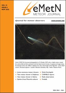 Global Meteor Network | eMetN Meteor Journal