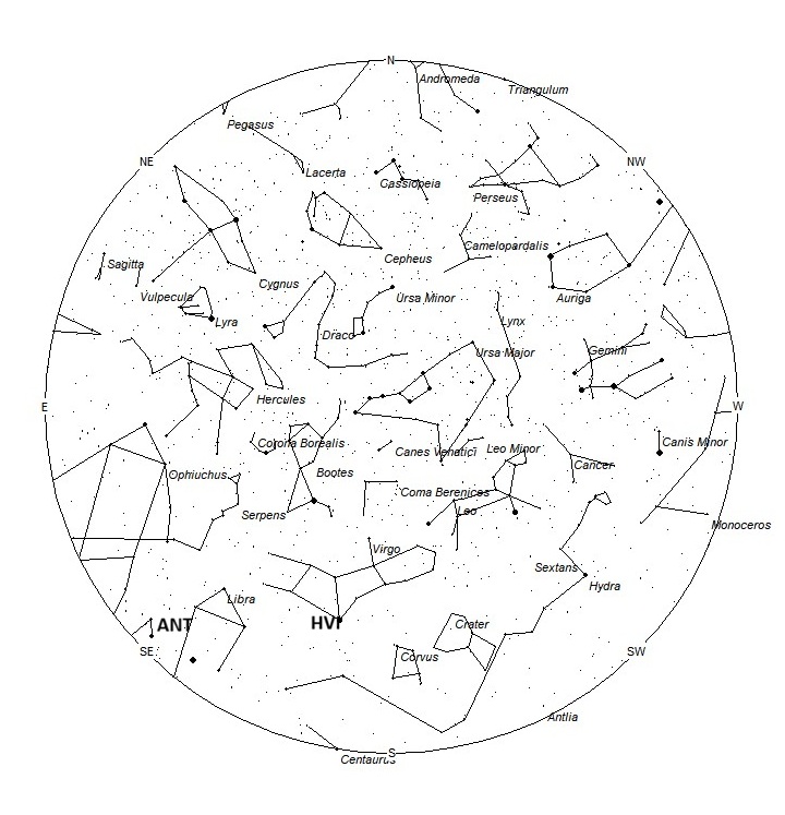 Meteor Activity Outlook for 2-8 May 2026 | eMetN Meteor Journal