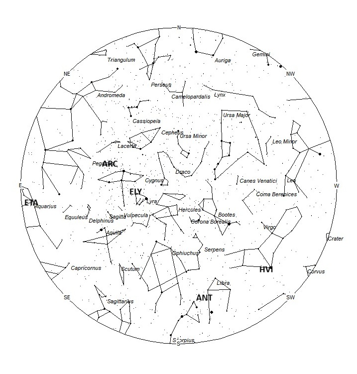 Meteor Activity Outlook for 2-8 May 2026 | eMetN Meteor Journal