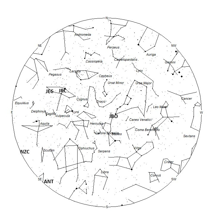 Meteor Activity Outlook for 6-12 June 2026 | eMetN Meteor Journal